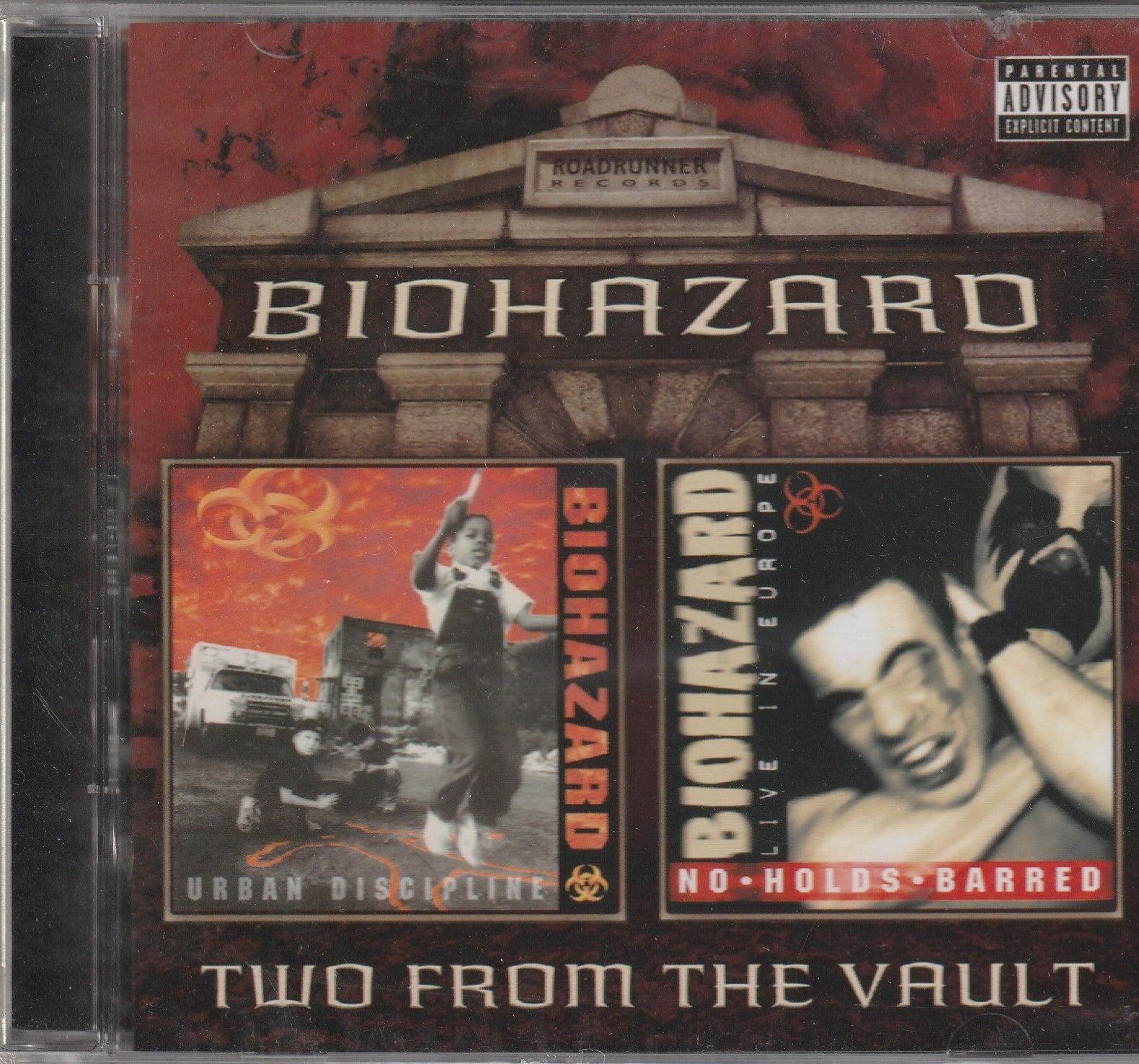 Biohazard - Urban Discipline / No Holds Barred 2xCD – skilometal