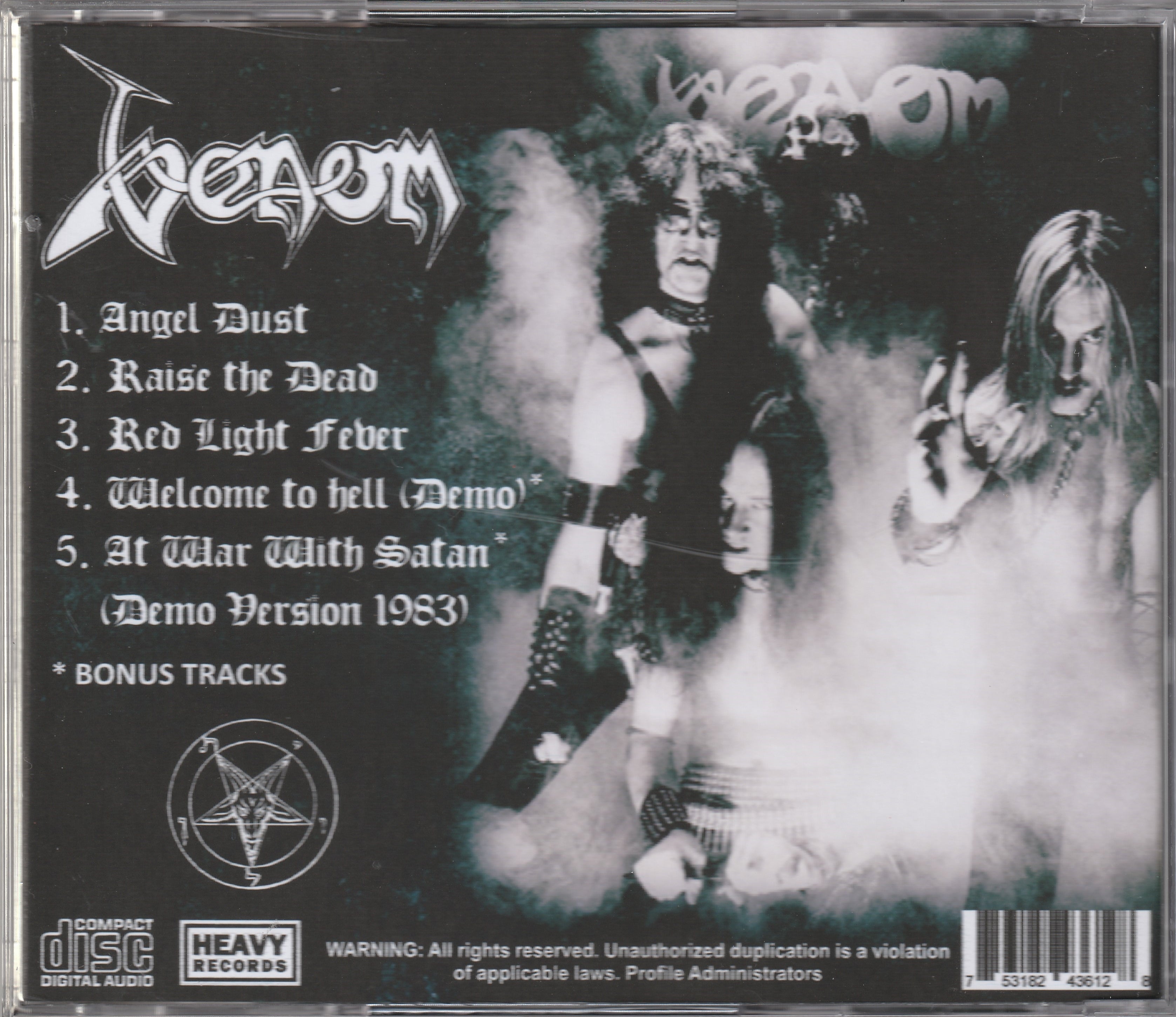 Venom - Demon (Demo 1980) CD – skilometal
