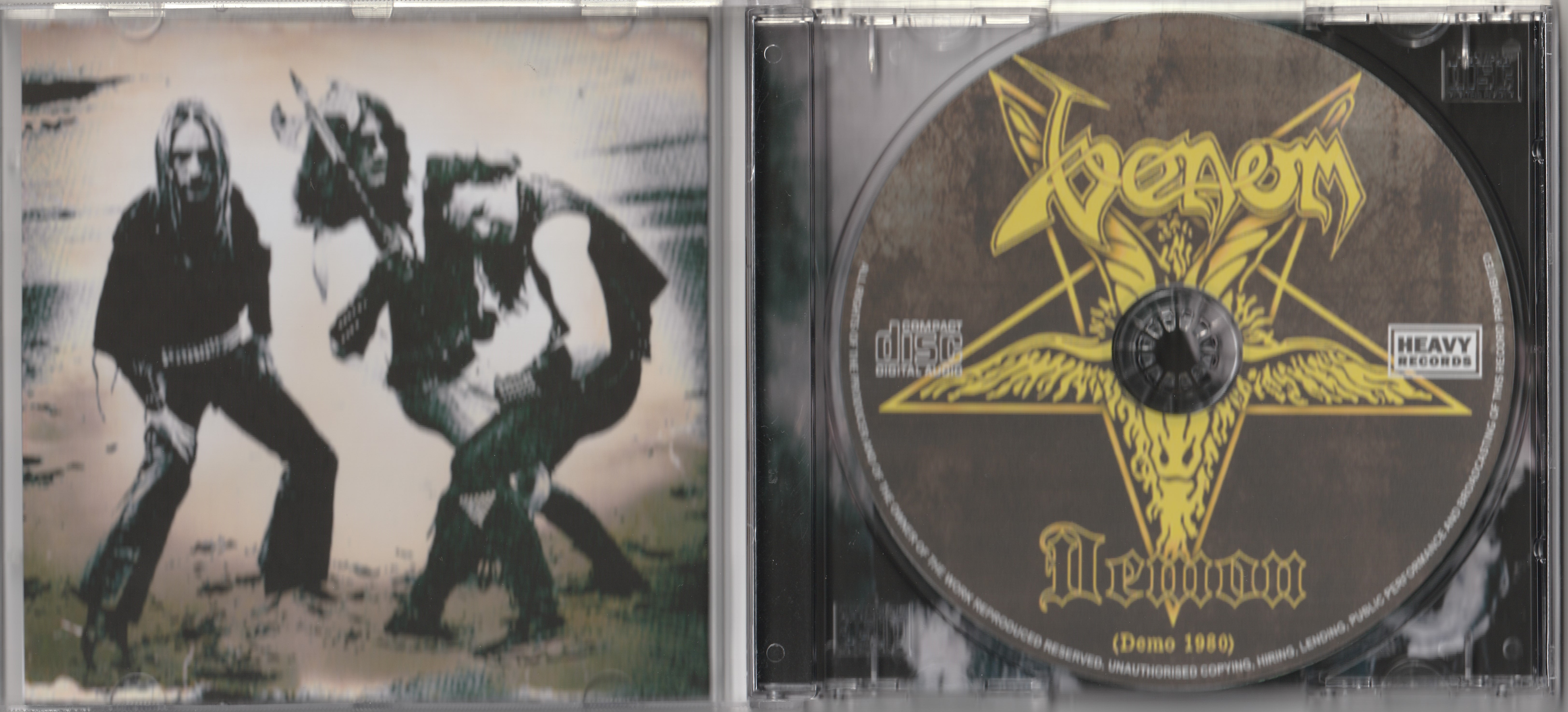 Venom - Demon (Demo 1980) CD – skilometal